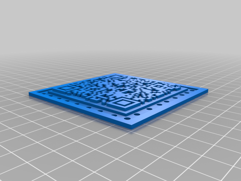 Archivo 3D gratis Rick roll Parche con código QR・Objeto de impresión 3D ...