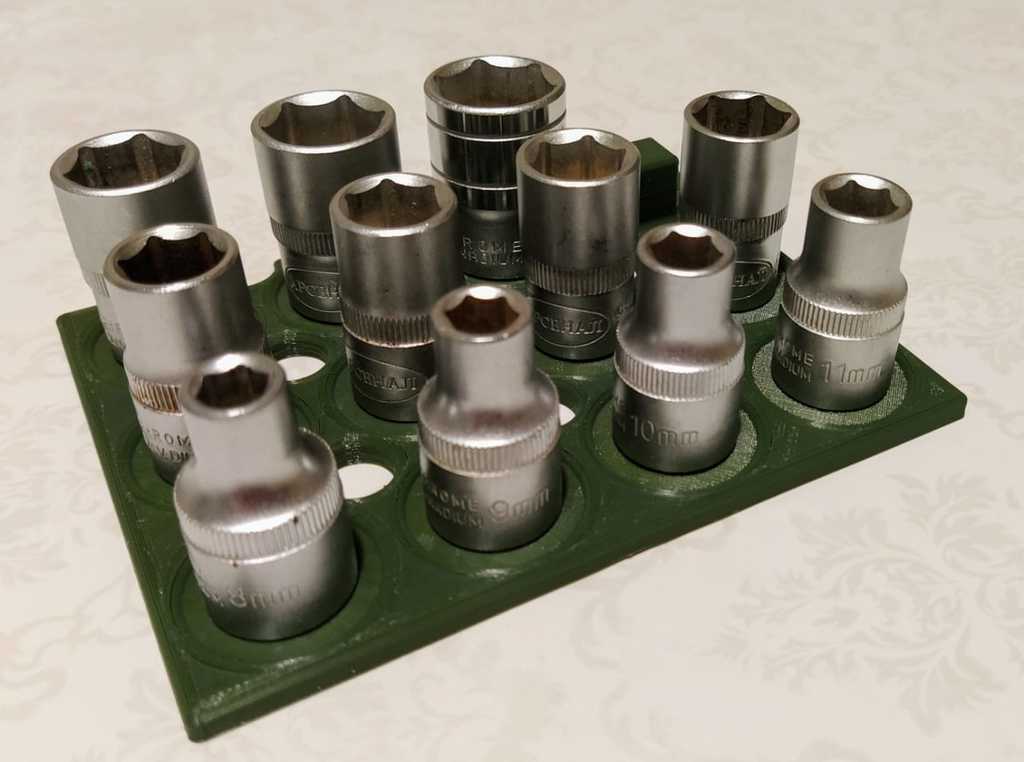 Free 3D file 1/2" Socket Holder・3D print object to download・Cults