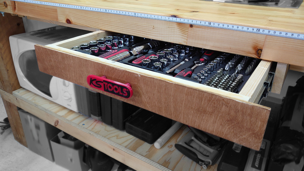 Free 3D file KS Tools drawer handle・3D printer design to download・Cults