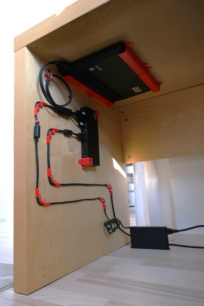 Free 3D file Underdesk Laptop Döcking Station 💻・3D print model to ...