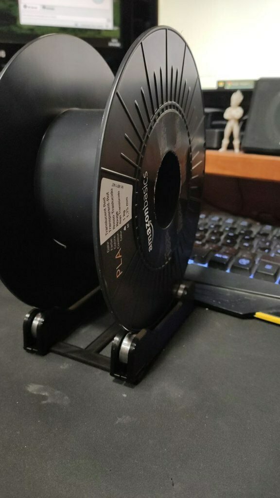 Free 3D file Base para filamento con union H - Filament base with H ...