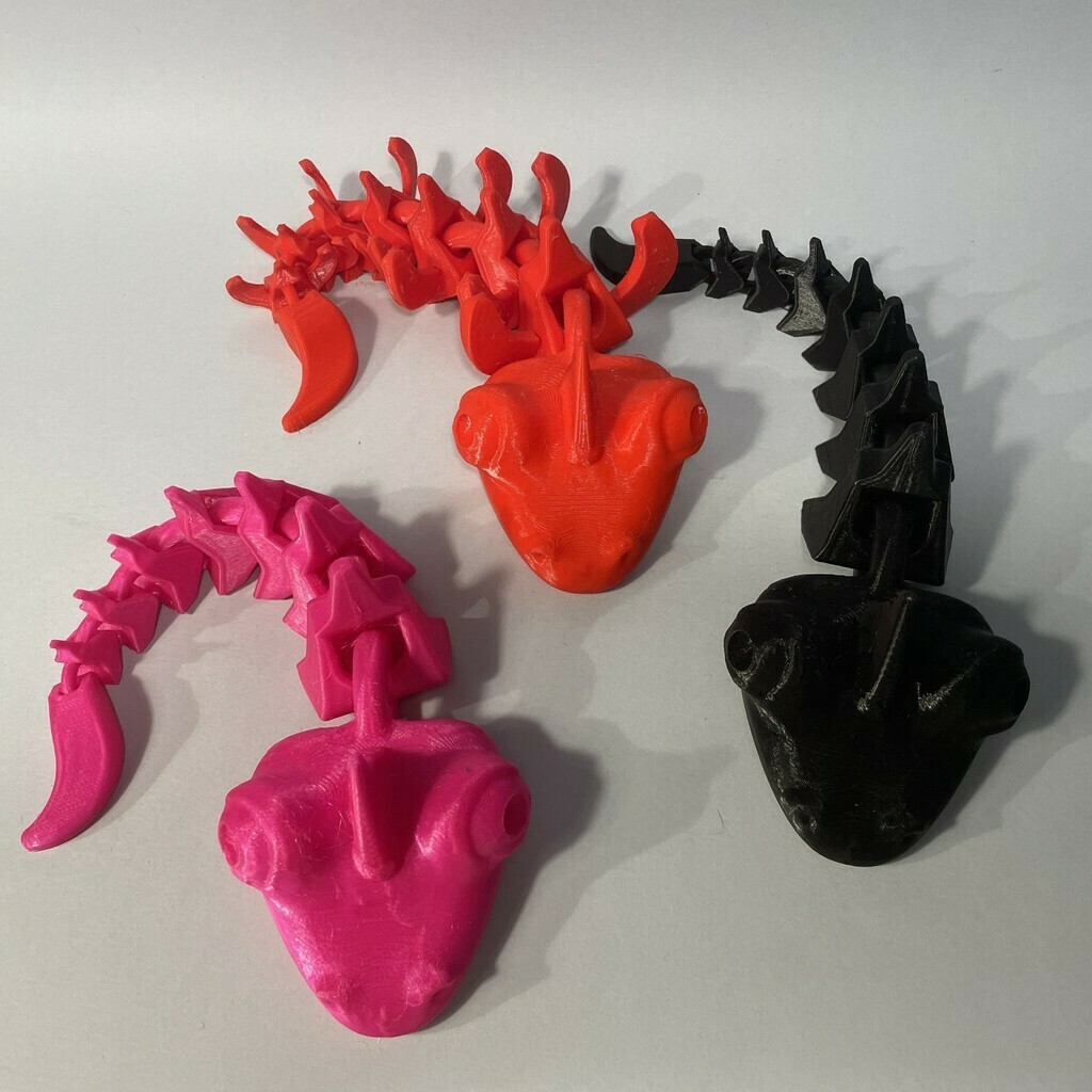 Free 3D file DRAGON 1・3D printing template to download・Cults
