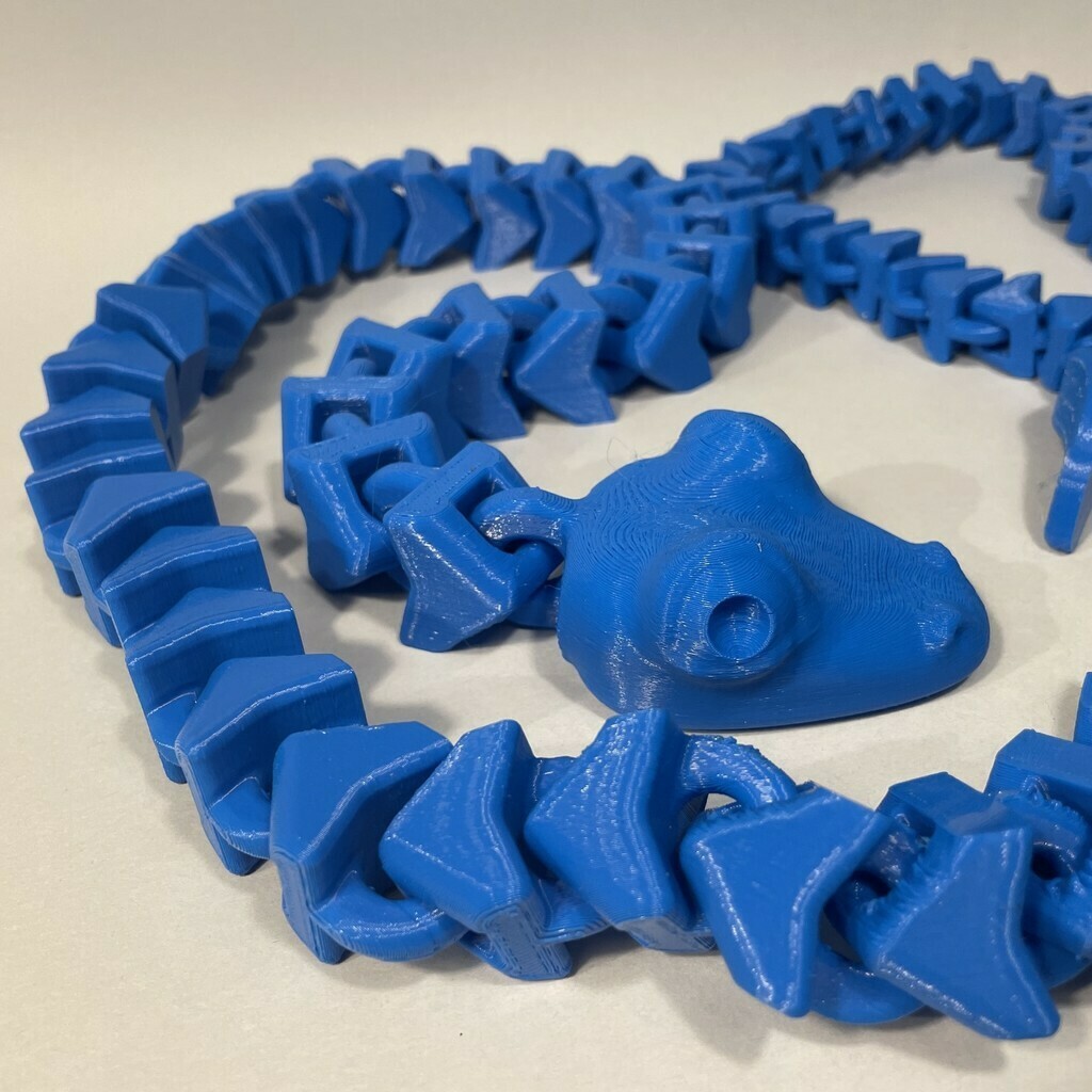 Free 3D file SNAKE 141.5 CM LONG・3D printer model to download・Cults