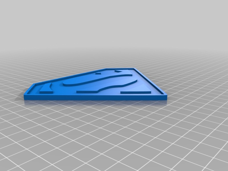 Free 3D file superman key chain・3D printer model to download・Cults