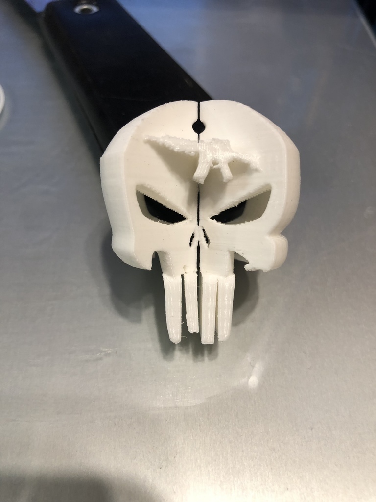 Free 3D file punisher key chain・Template to download and 3D print・Cults