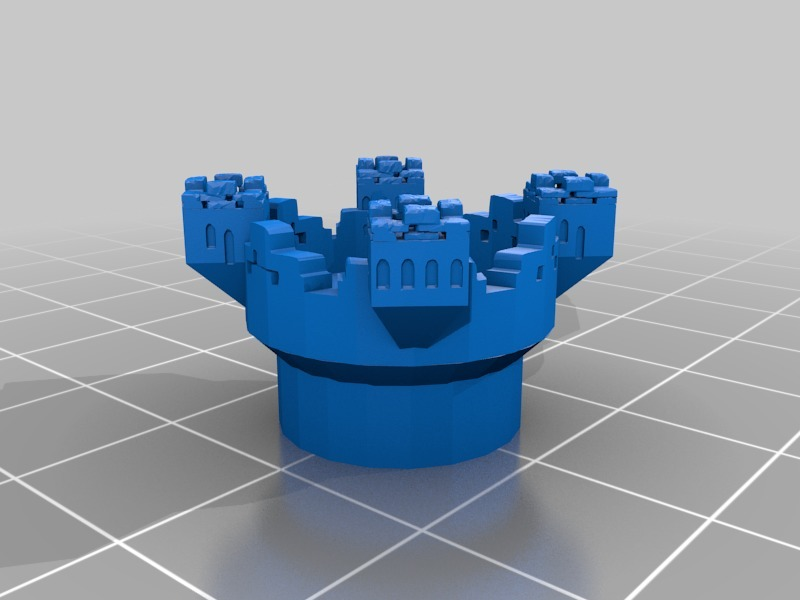 Free 3D file catan chinese city wall・3D printer model to download・Cults