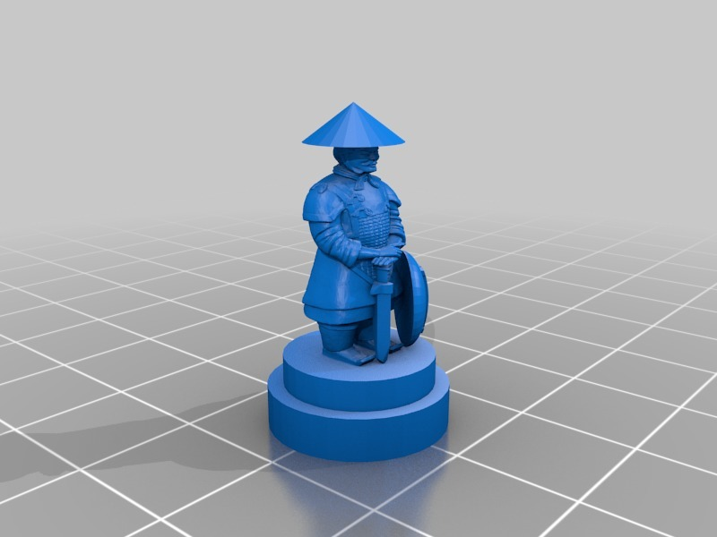 Free 3D file chinese catan army・3D printable design to download・Cults