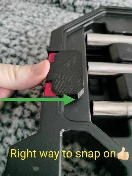 Fichier 3D gratuit Husky Tool Box Clip, Clamp・Modèle pour impression 3D ...