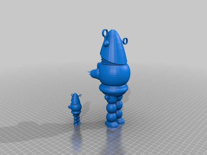 Free 3D file Robby The Robot ver.1・Design to download and 3D print・Cults