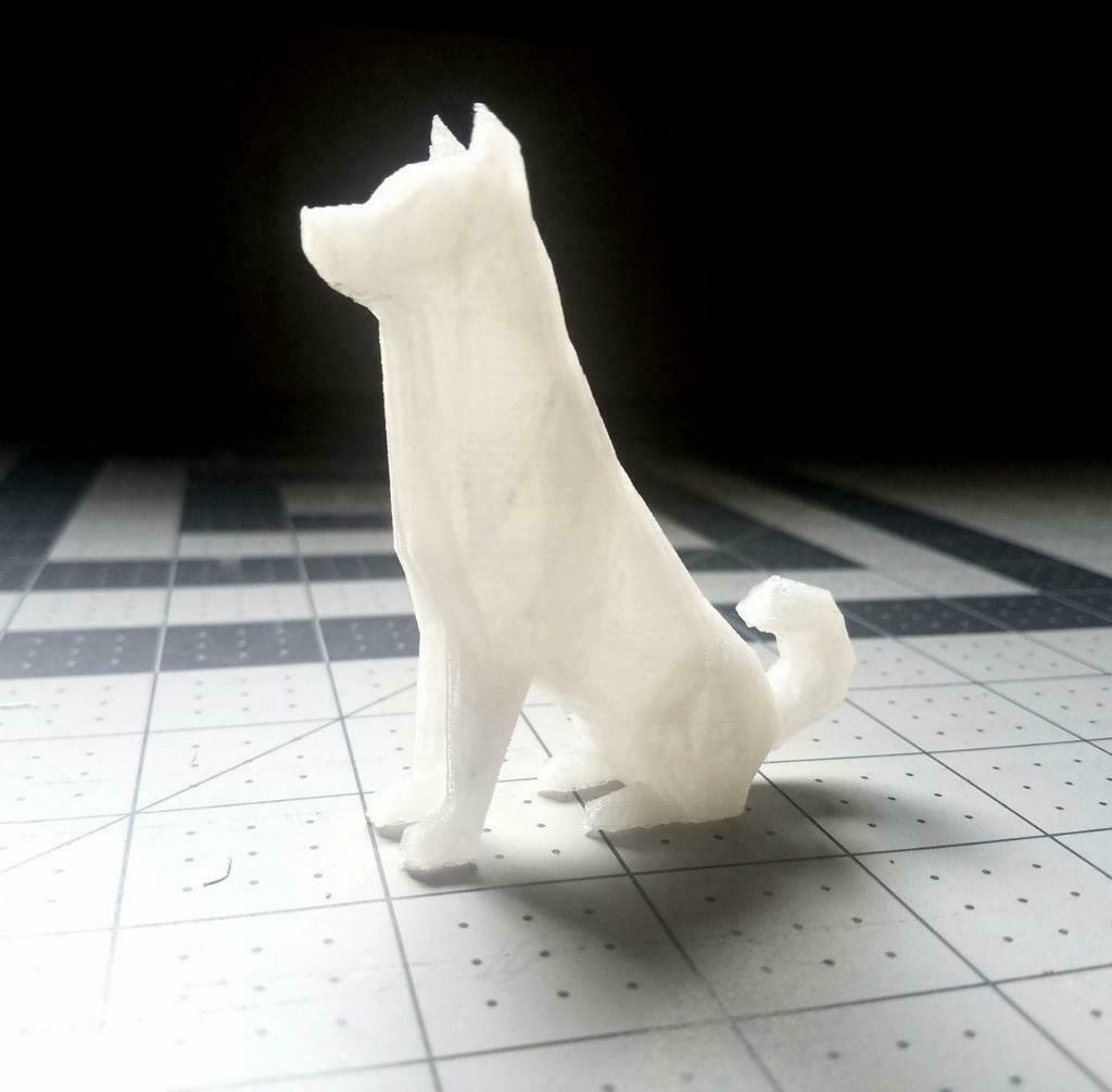 Free 3D file Low Poly Akita 🐕・3D print model to download・Cults