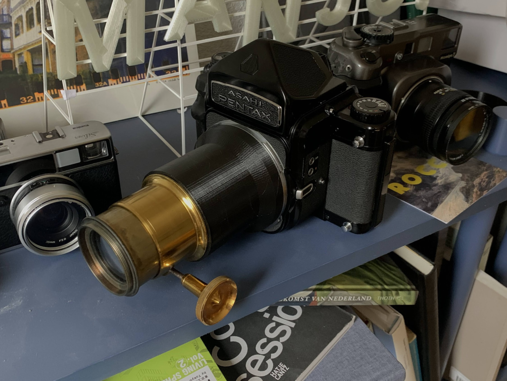Free 3D file 1870s petzval to pentax 6x7 67 adapter・3D print object to ...
