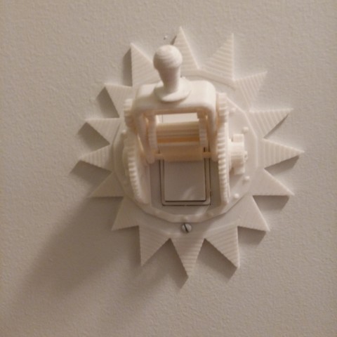 Download 3D printer templates Steampunk Mechanical Light Switch ・ Cults