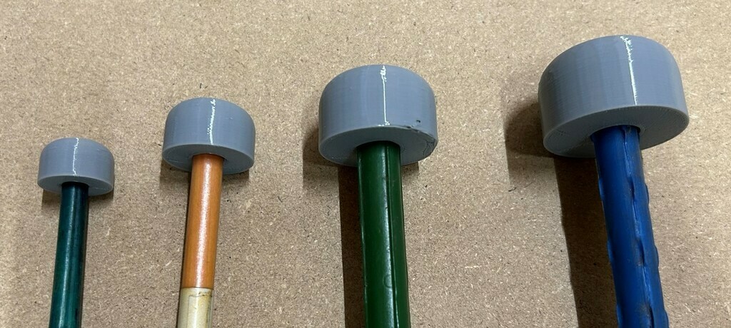 Free 3D file Garden Stake Caps・Object to download and to 3D print・Cults