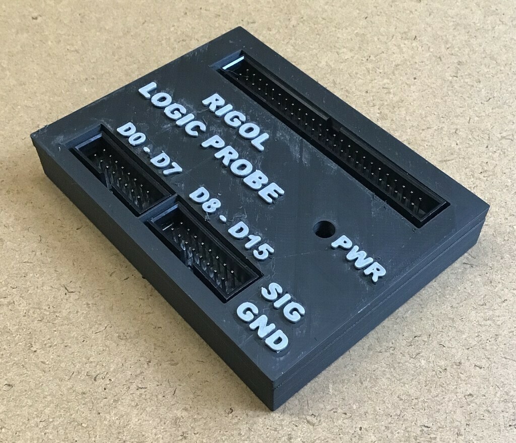 Free 3D file RIGOL LA Probe Enclosure・Template to download and 3D print・Cults