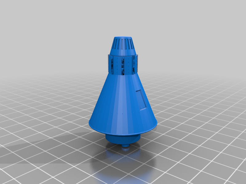 Free 3D file Lionel Space Capsule・3D printing template to download・Cults