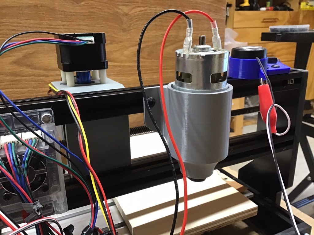 Archivo 3D gratuito CNC Spindle/Laser Storage Holder 🔧・Design para ...