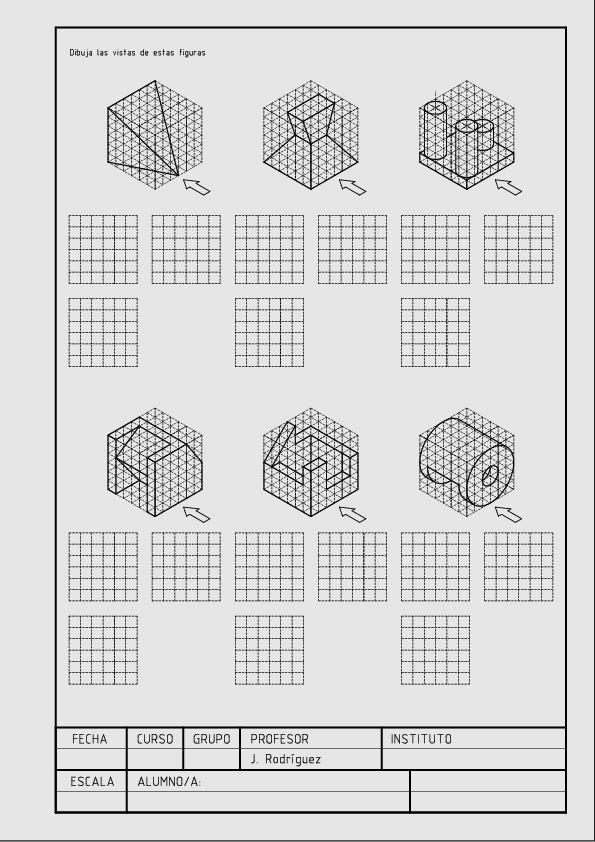 Free 3D file Pieces for technical drawing III・3D print design to ...