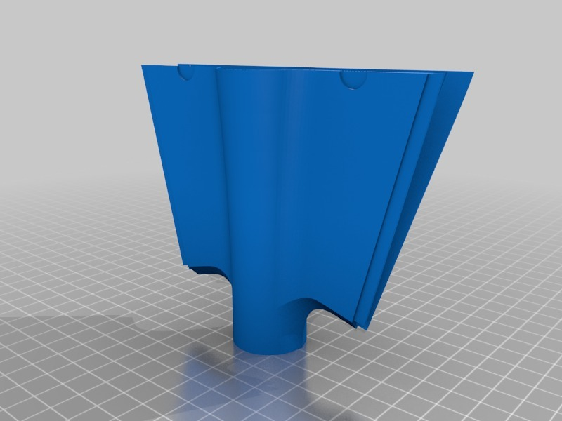 Free 3D file RC Flying Wing Fuselage for small Printers・3D printable ...