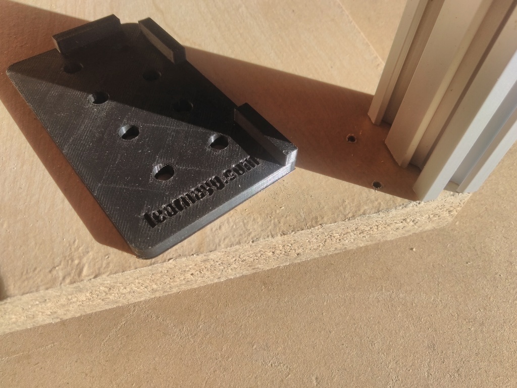 Free STL file Drill Guide For V-Slot and T-Slot Jig Template・3D ...