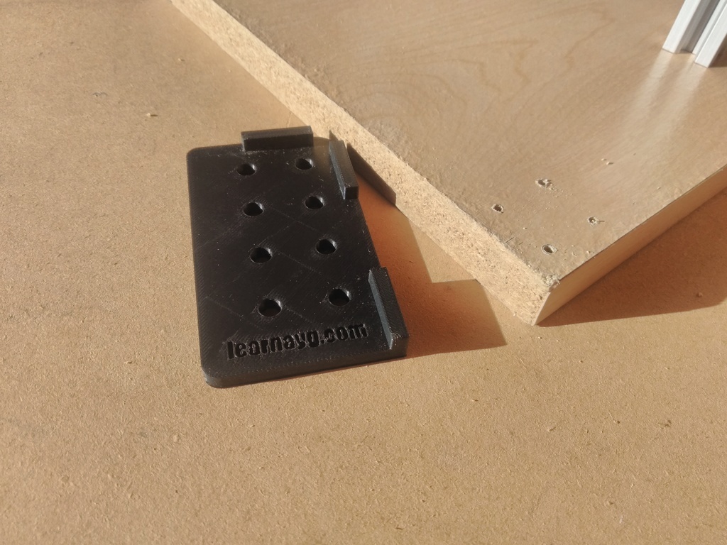 Free STL file Drill Guide For V-Slot and T-Slot Jig Template・3D ...