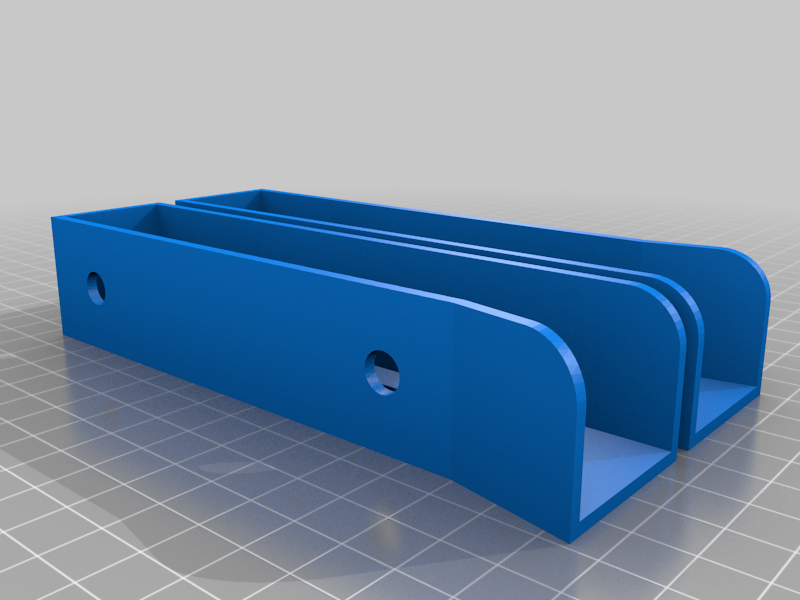 Free 3D file Keyboard under table bracket・3D print object to download・Cults