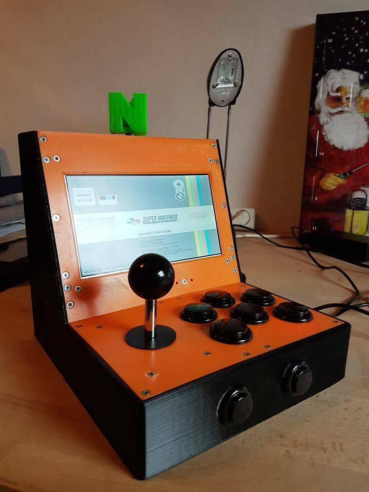 Free 3D file Arcade Machine with Pi 3 🕹️・3D printer design to download ...
