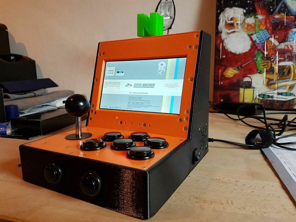 Free 3D file Arcade Machine with Pi 3 🕹️・3D printer design to download ...