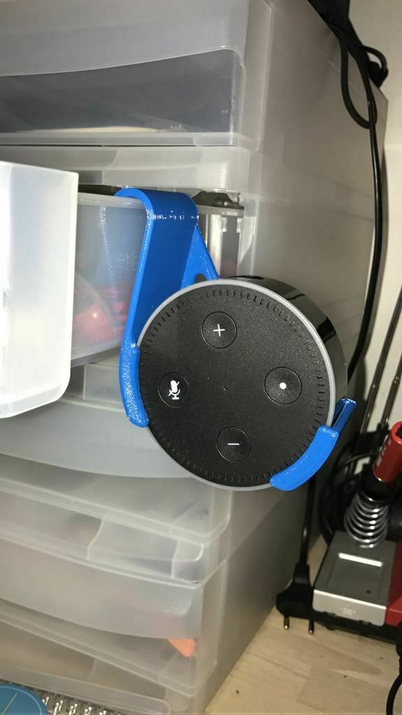 Free 3D file Echo Dot side hang・3D printing idea to download・Cults