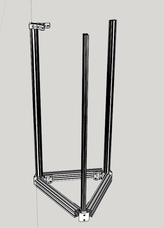 Free 3D file Griffin 3D Printer Vertical 20mm x 40mm Upper/Lower Frame ...