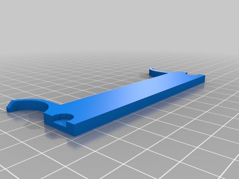 Free 3D file Z-Axis Shim in 3mm/4mm/5mm Versions for Flashforge Creator ...