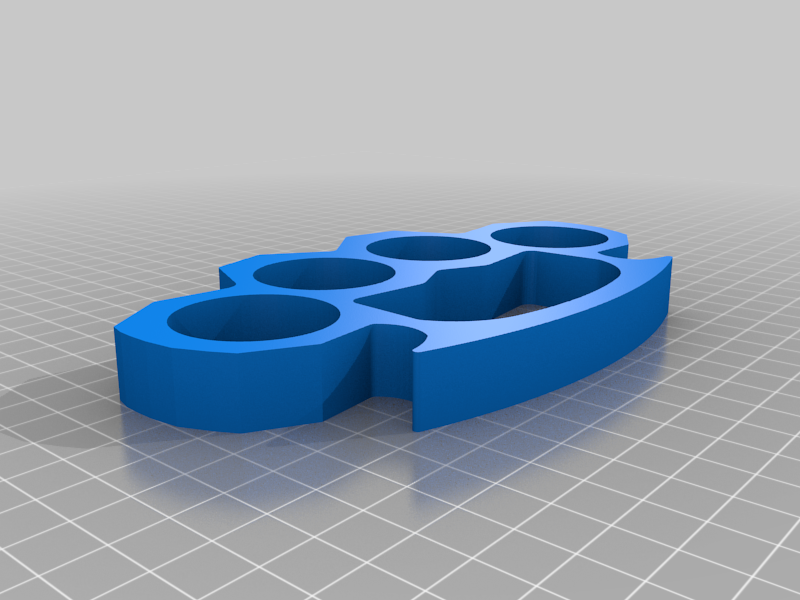 3D file Brass Knuckles・3D printer model to download・Cults