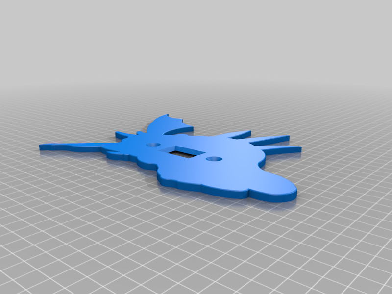 Free 3D file Dragon Light switch cover・3D printing template to download ...