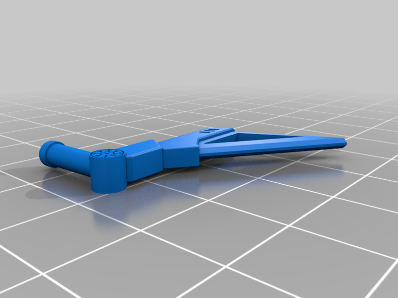 Free 3D file Blue Zeo Tonfa 1:12・3D print model to download・Cults
