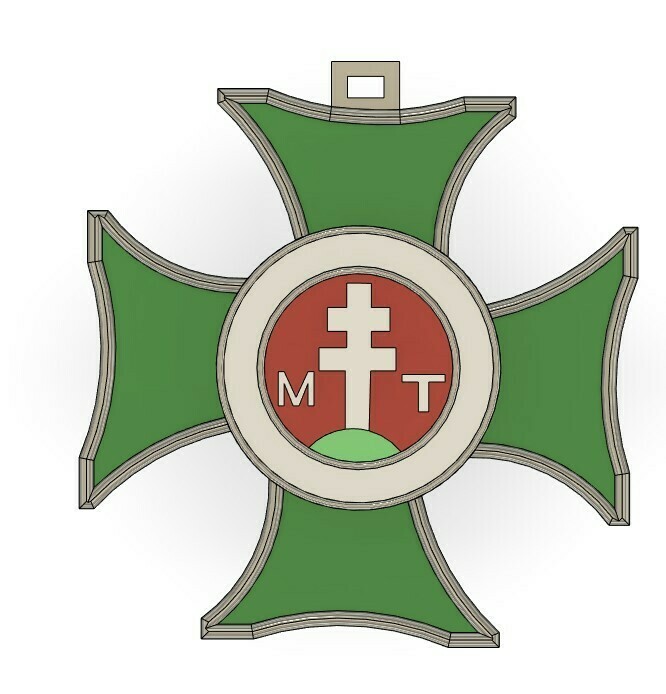 Free 3D file The Royal Hungarian Order of Saint Stephen・3D printing ...