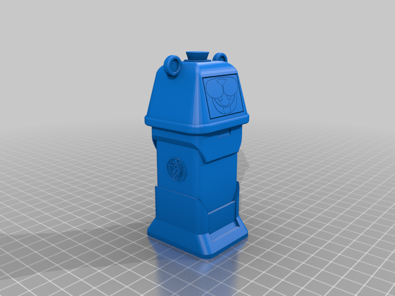Free 3D file Fnaf Security breach Trashcan 🍕・3D printing template to ...