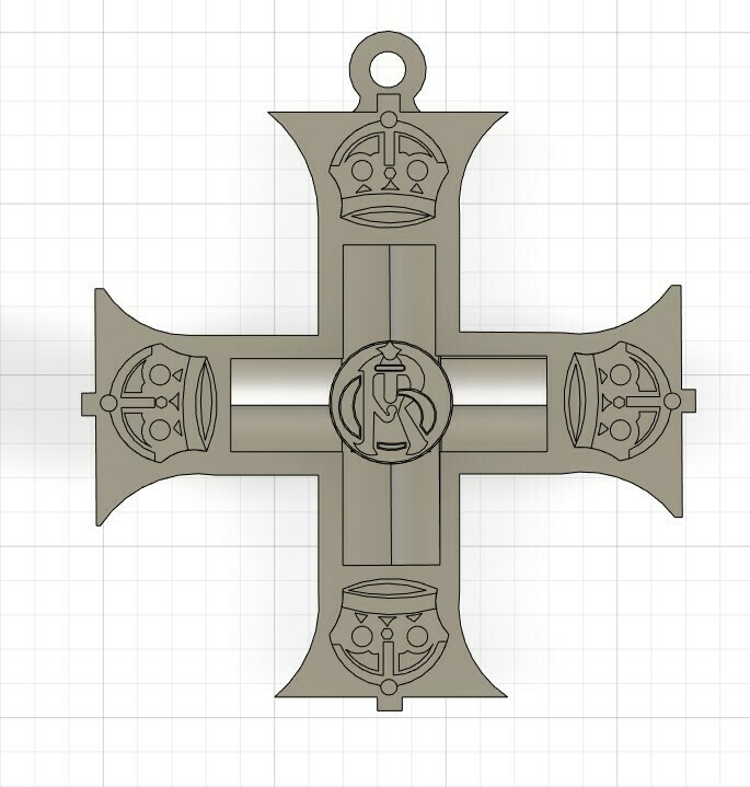 Free 3D file British Military Cross・3D printable model to download・Cults
