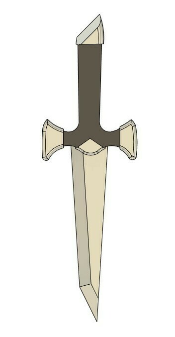 Free 3D file Bees Dagger・Design to download and 3D print・Cults