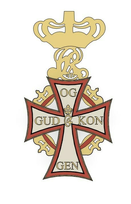 Free 3D file The Order of the Dannebrog・3D printer model to download・Cults