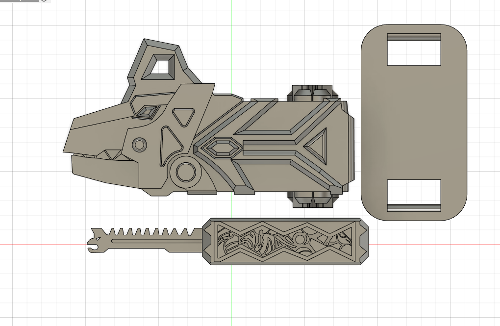 Free 3D file Brachio Morpher (Dino-Thunder) 🦖・3D printer model to ...