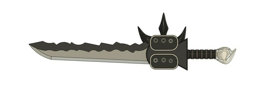 Free 3D file Savage Sword・3D printing design to download・Cults