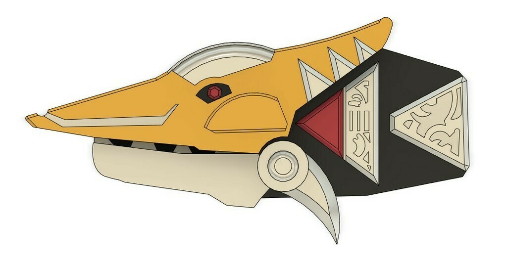 Free 3D file Yellow Dinothunder Morpher・3D printing idea to download・Cults