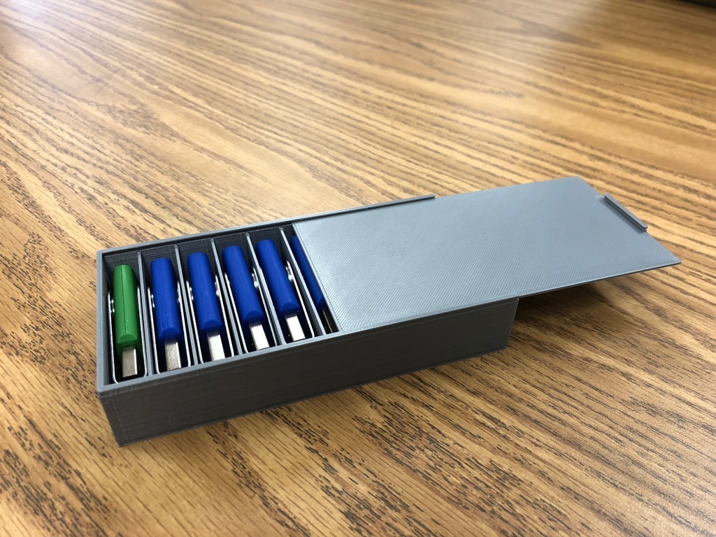Free 3D file USB box V2 10 sticks・Design to download and 3D print・Cults