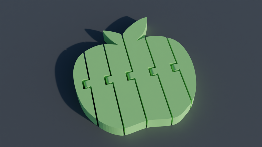 Free 3D file Free articulated apple・3D printable object to download・Cults