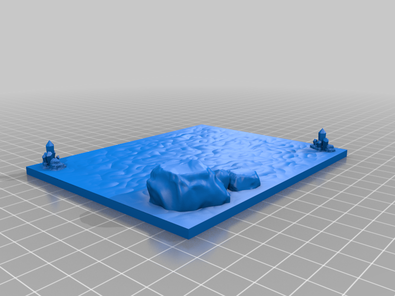 Free 3D file Blank snow bases for wargaming (Kings of War)・3D printer ...