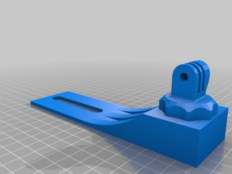 Free 3D file Makerbot Rep2 GoPro Adjustable Build Plate Mount 📷・3D ...