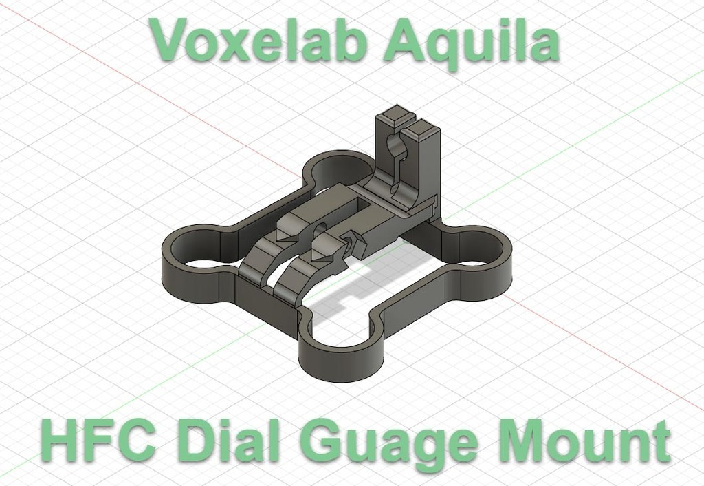 Free 3D file Voxelab Aquila Harbor Freight Dial Gauge Holder 🧞‍♂️・3D ...