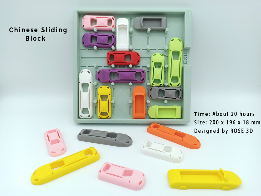 Free 3D file Chinese Sliding-Block・3D printable model to download・Cults