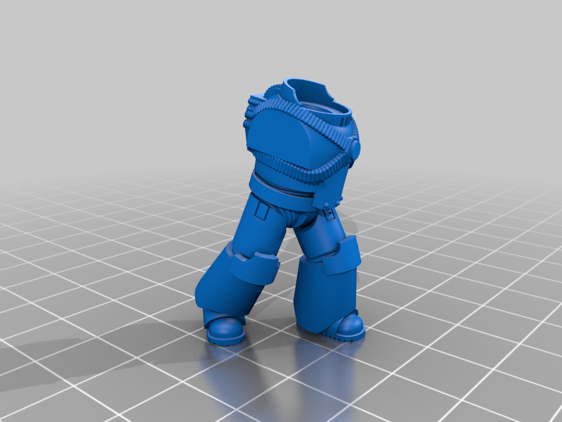 Fichier 3D gratuit Mkiv truescale space marines・Objet imprimable en 3D ...