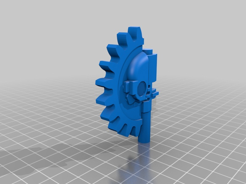 Free 3D file Axe of a techpriest in knight size 🪓・3D printable model to ...