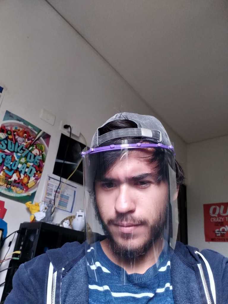 Free 3D file Simple faceshield・3D print design to download・Cults